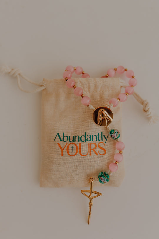 St. Therese of Lisieux Rosary – Abundantly Yours Shop