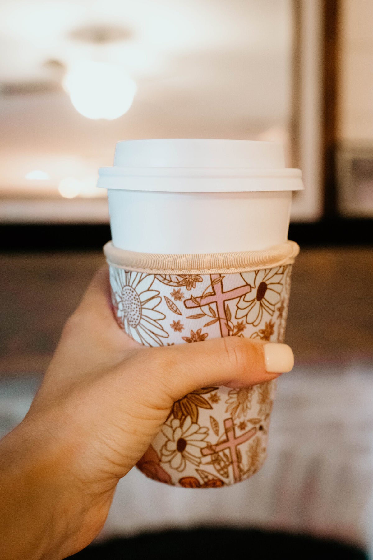 Floral Coffee Sleeve – Abundantly Yours Shop